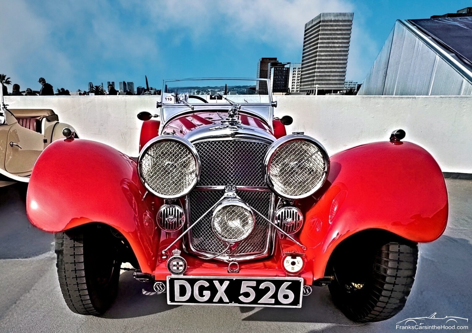 1936 SS, Jaguar 100 Roadster. – Frank's Cars in the Hood